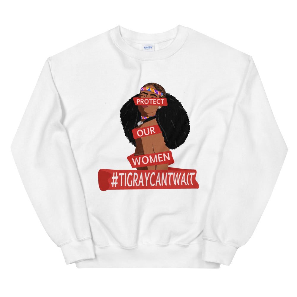 Protect Our Women Tigray Can't Wait Unisex Crewneck for Medical Kits ...